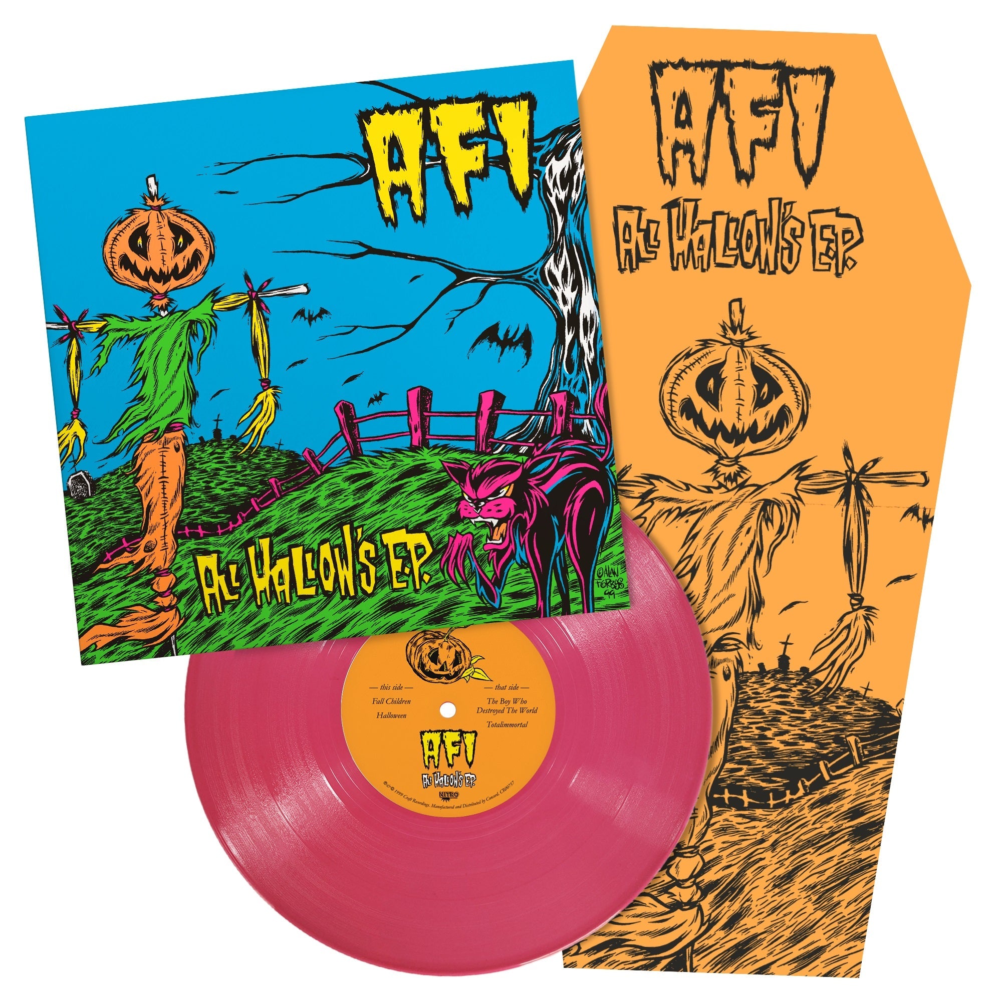 Afi - All Hallow's E.P. (25th Anniversary Edition) - Vinilo 10" (Color ...