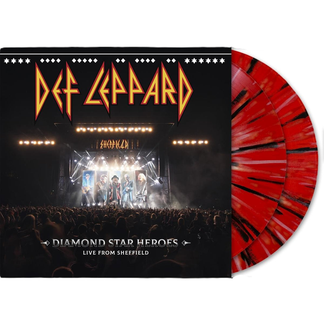 Def Leppard - Diamond Star Heroes Live From Sheffield - Vinilo (Color ...
