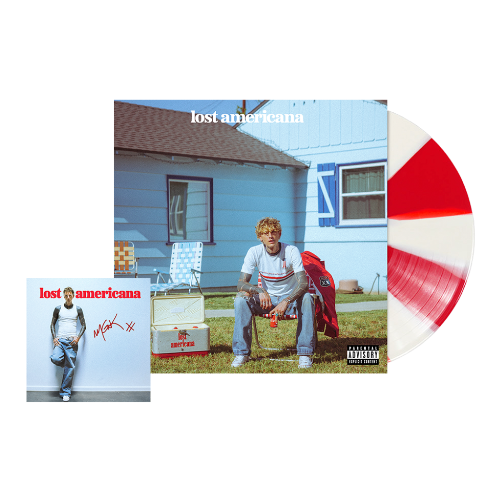 mgk - lost americana - Vinilo (Efecto Peppermint Candy) + Tarjeta ...
