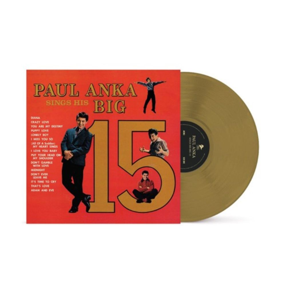 Paul Anka - Paul Anka Sings His Big 15 - Vinilo (Color Oro) – Universal ...