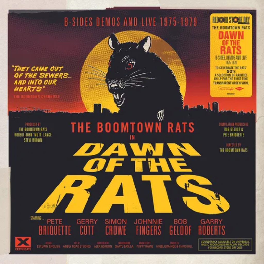 THE BOOMTOWN RATS - DAWN OF THE RATS DEMOS B SIDES AND LIVE 1975-1979 ...