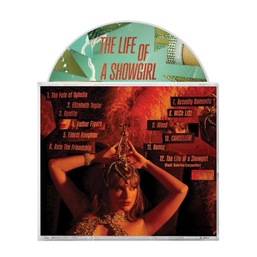 Taylor Swift | THE LIFE OF A SHOWGIRL CD CON PÓSTER – Universal Music Online