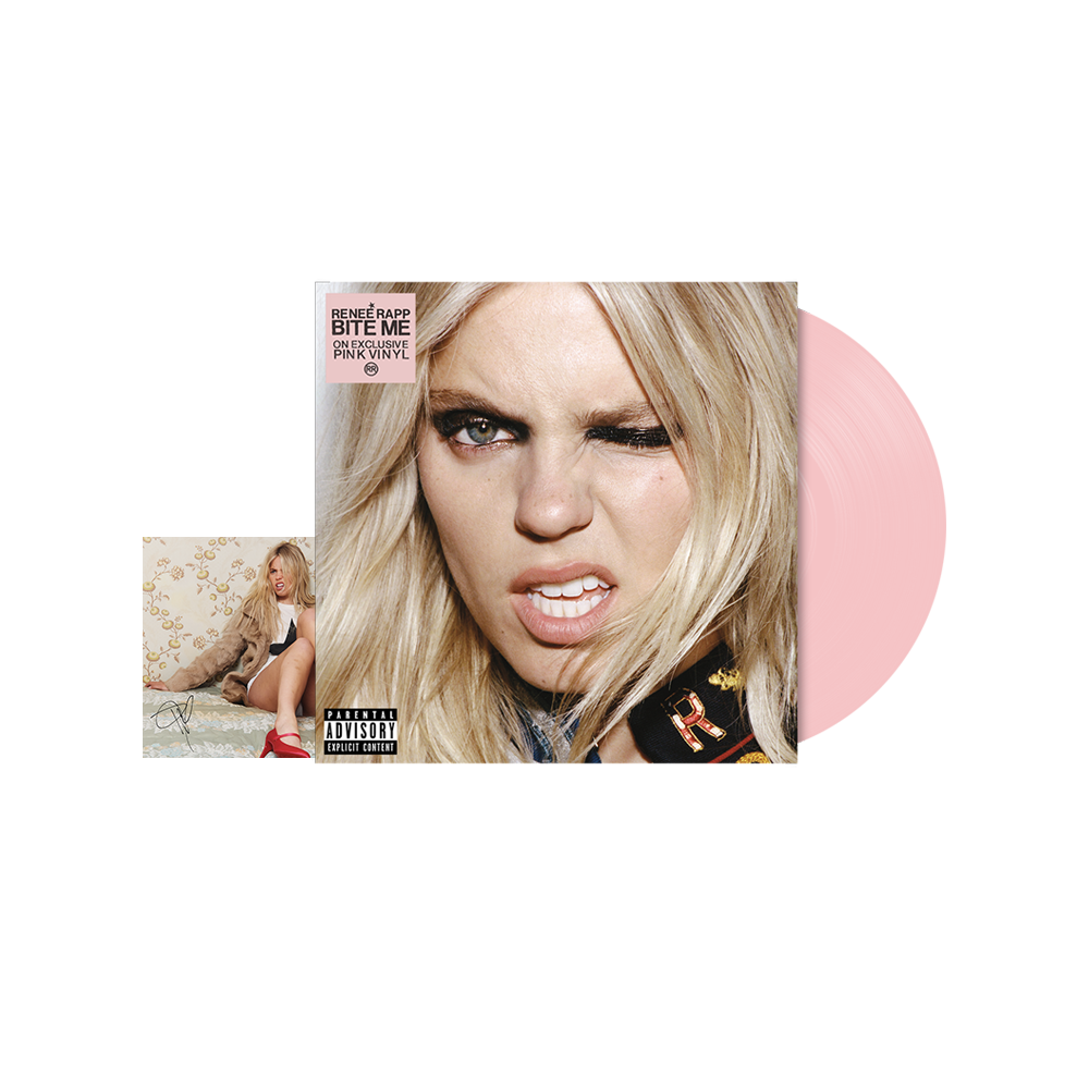 Reneé Rapp - BITE ME (Portada Alternativa) - Vinilo (Color Baby Pink ...